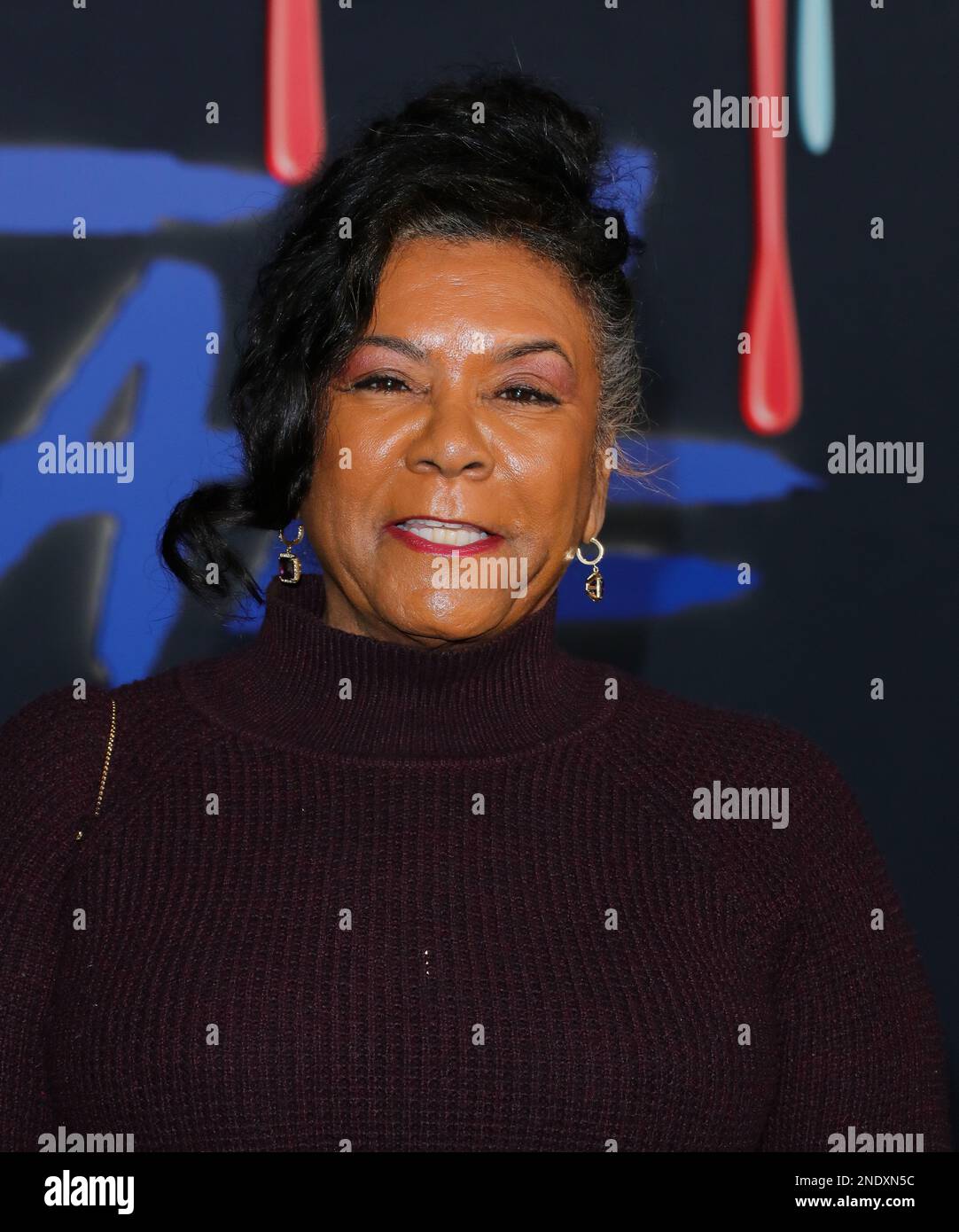 Sheila Ward arrives at The red carpet for the premiere of the sixth and ...