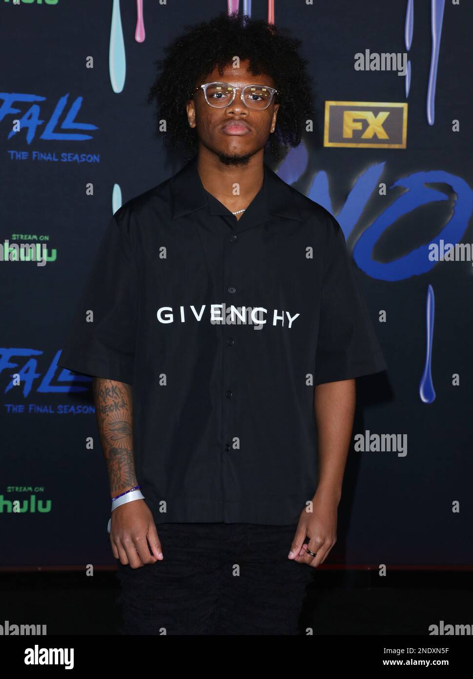 Los Angeles, USA. 15th Feb, 2023. Kamron Alexander arrives at The red ...