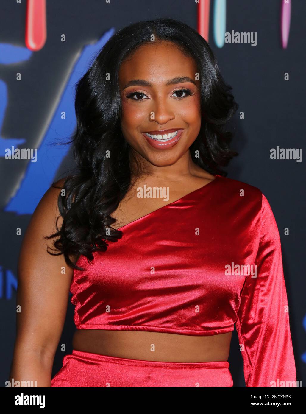 Taylor Polidore arrives at The red carpet for the premiere of the sixth ...