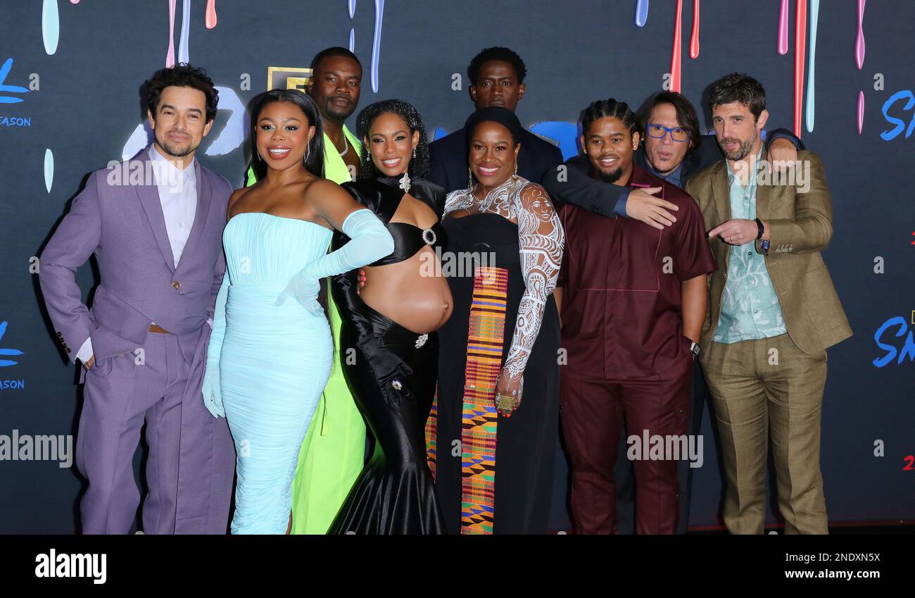 Los Angeles, USA. 15th Feb, 2023. Alejandro Edda, Gail Bean, Amin ...