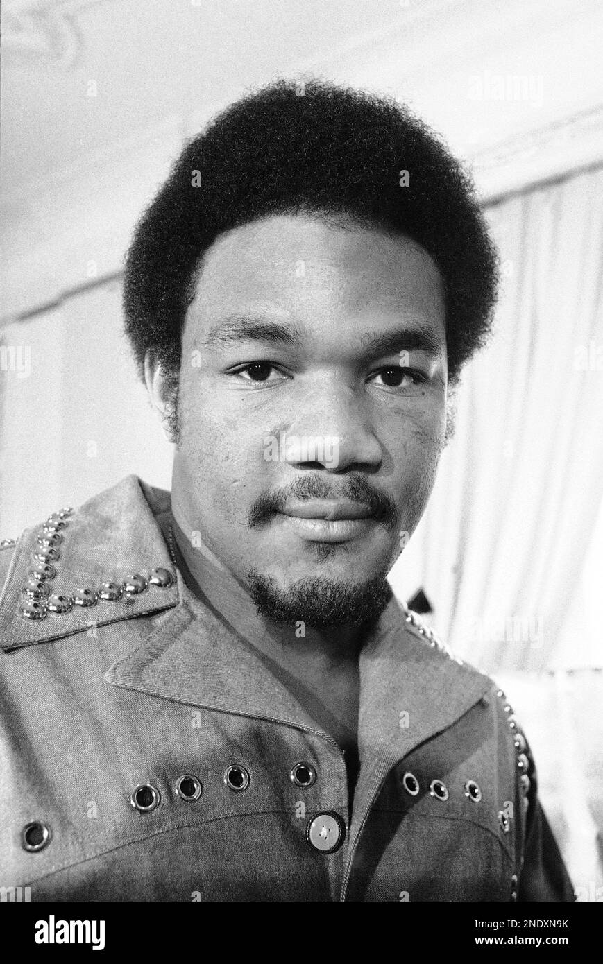 Heavyweight champion George Foreman in New York City, Jan. 30, 1974 ...