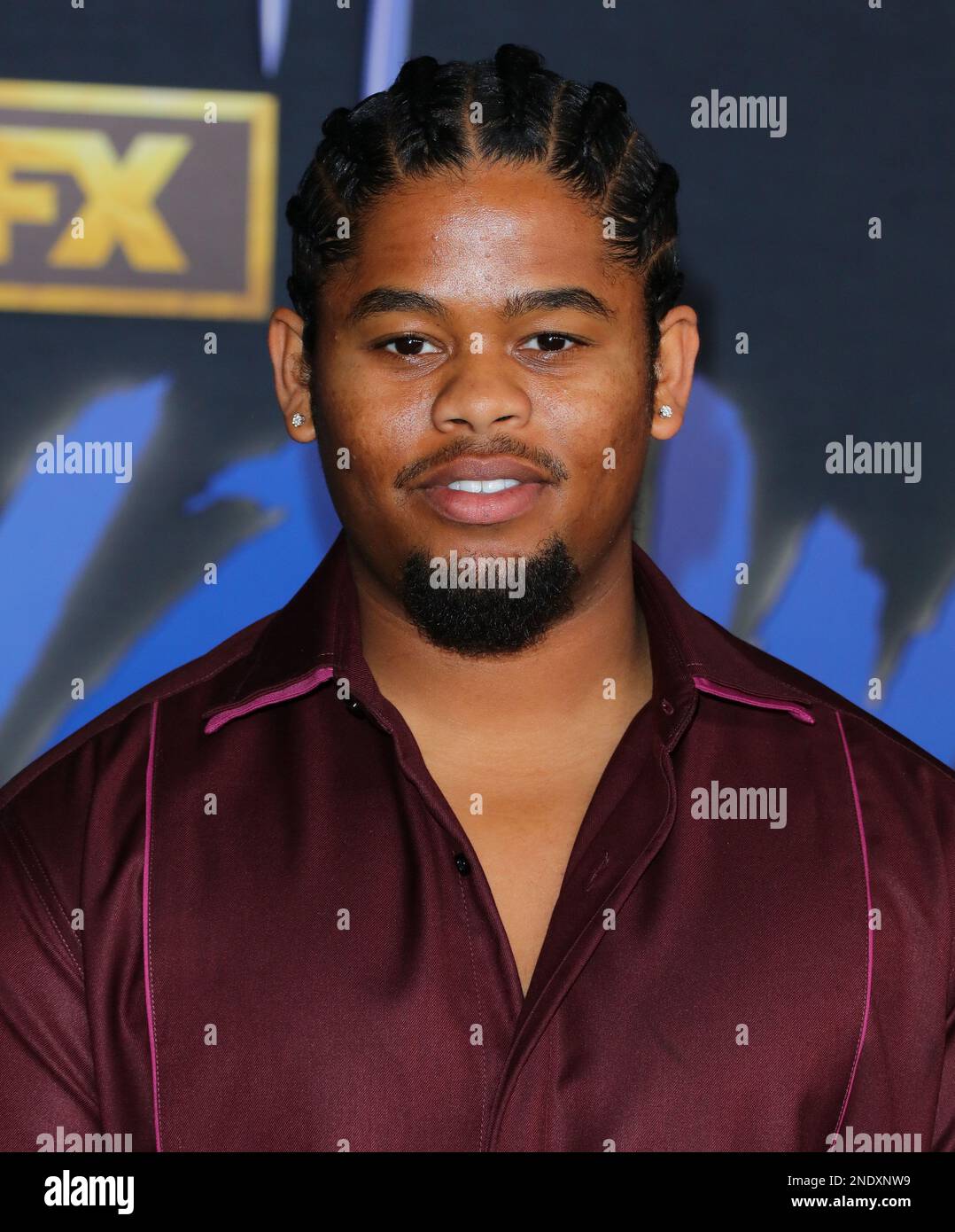 Sasiah John arrives at The red carpet for the premiere of the sixth and ...