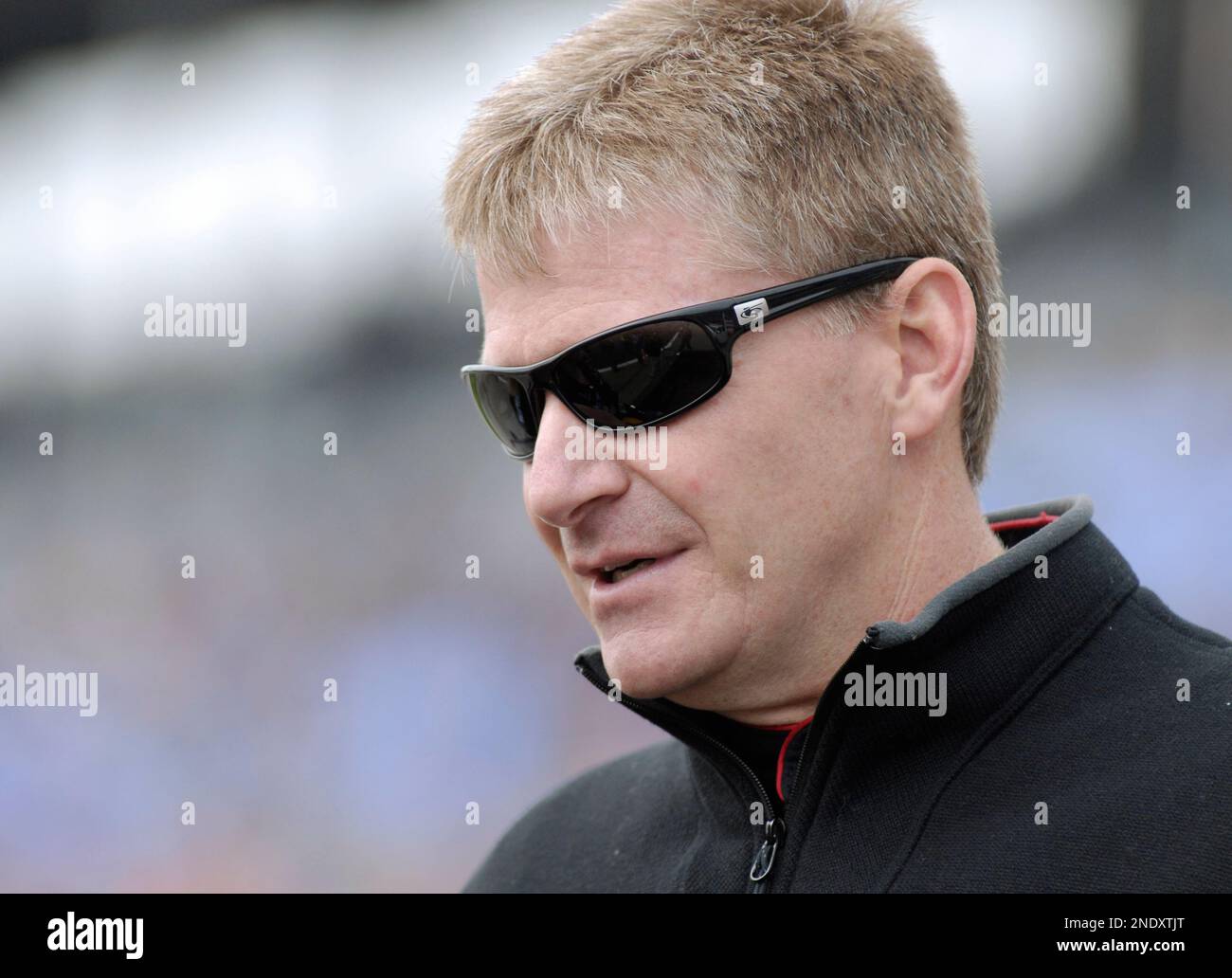 Jeff Burton before the NASCAR Sprint Cup Series' Samsung Mobile 500 ...