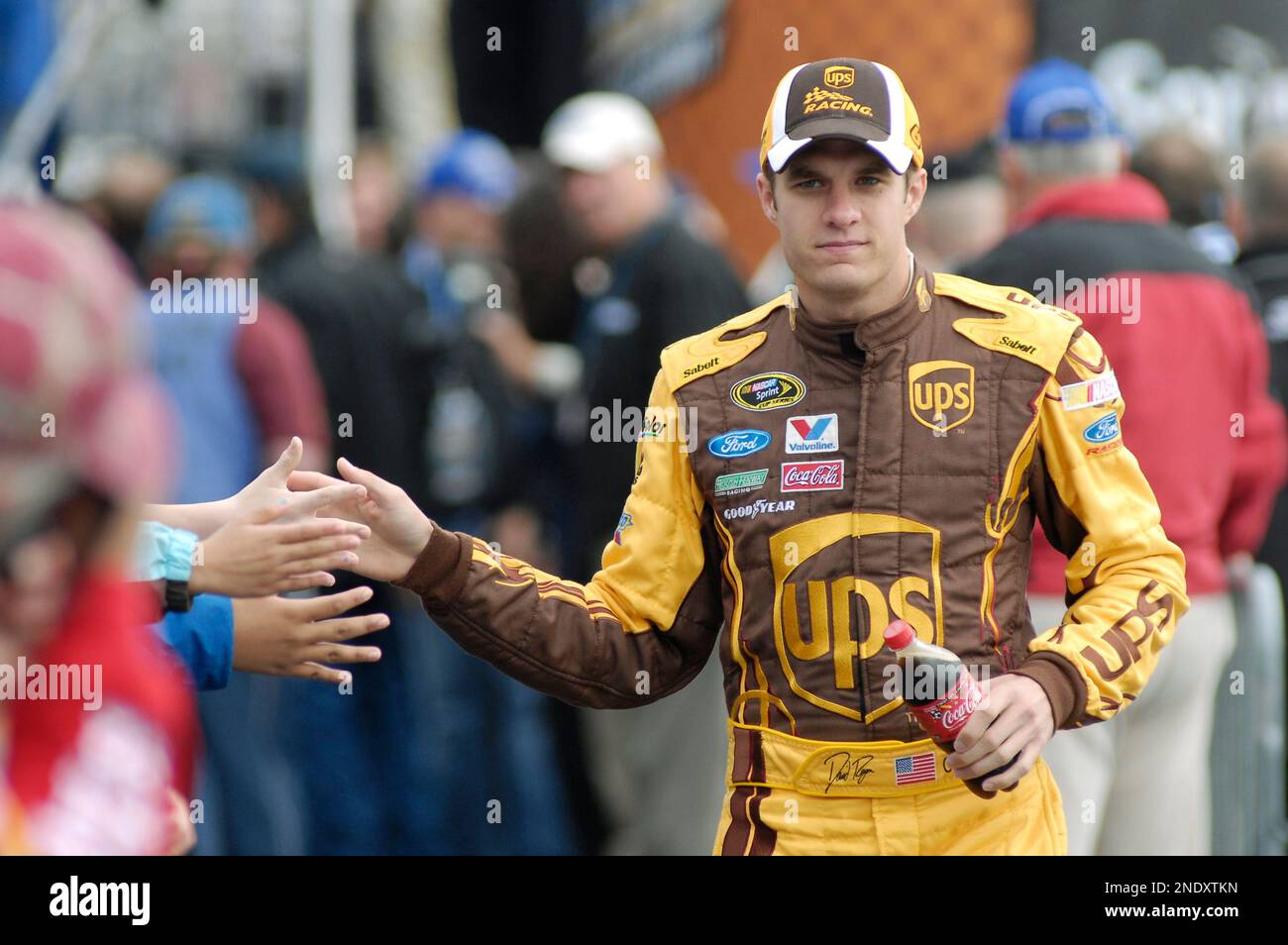David Ragan before the NASCAR Sprint Cup Series' Samsung Mobile 500 ...