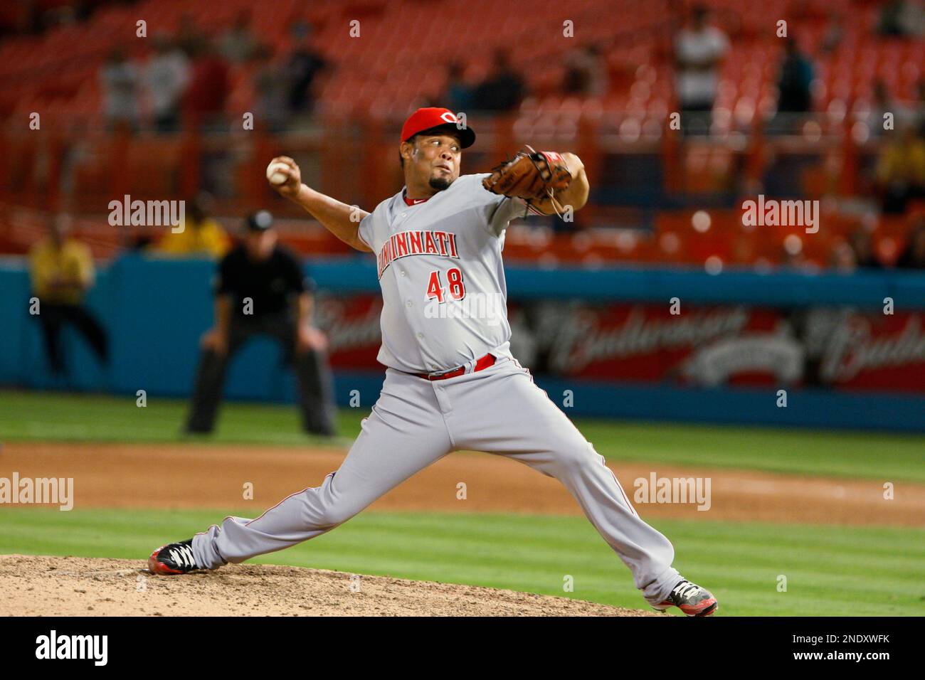 Cincinnati Reds relief pitcher Francisco Cordero of the Dominican ...