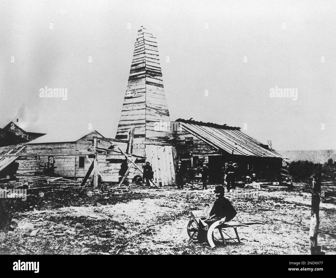 This is the well near Titusville, Pennsylvania which pumped the ...