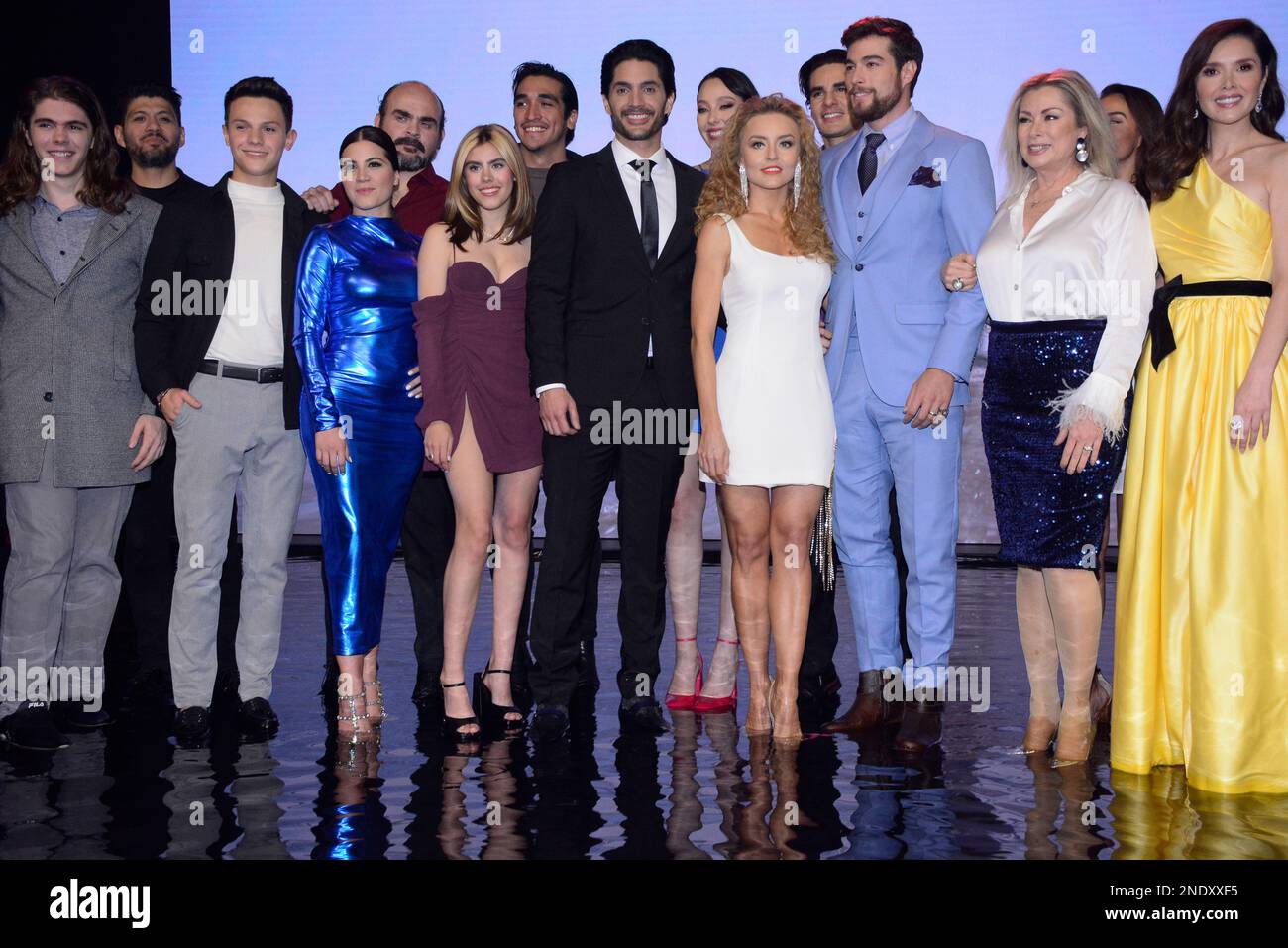 February 15, 2023, Mexico City, Mexico: Cinthia Aparicio, Ana Tena ...