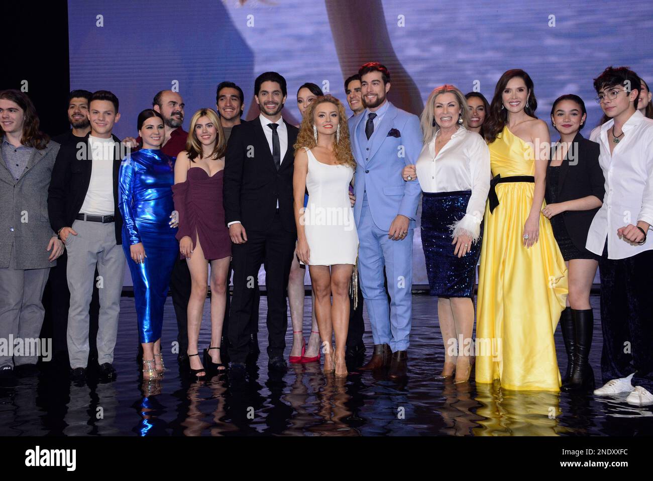 February 15, 2023, Mexico City, Mexico: Cinthia Aparicio, Ana Tena ...