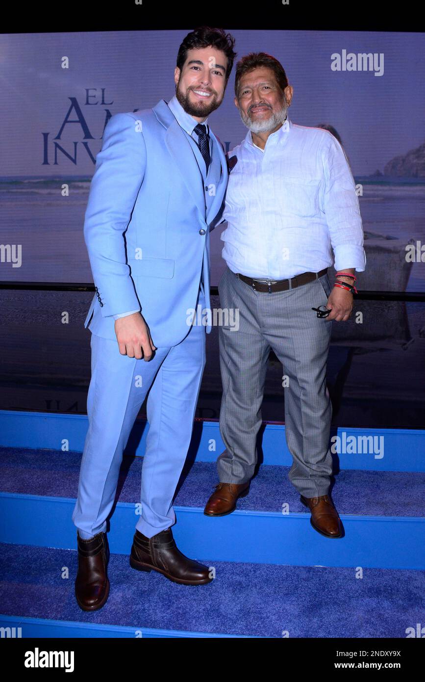 February 15, 2023, Mexico City, Mexico: Danilo Carrera and producer ...