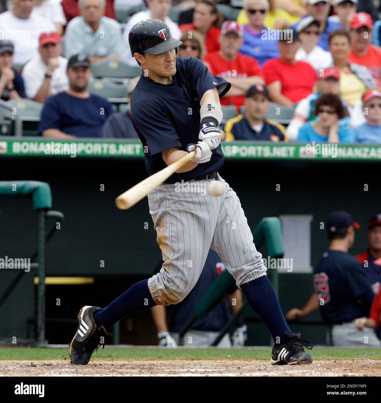 Minnesota Twins' Brendan Harris during the spring training baseball ...