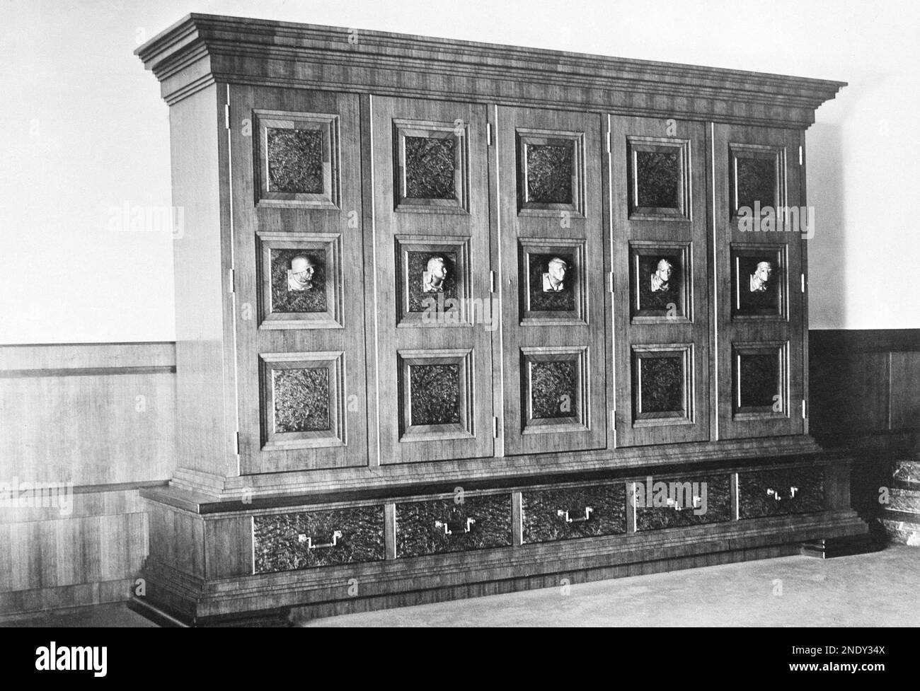 In keeping with the general massive proportions of Hitler's mountain ...