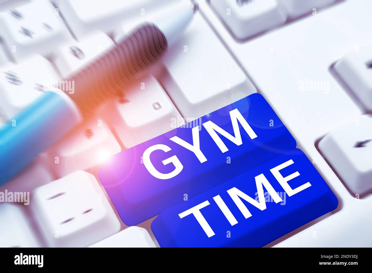 Sign displaying Gym Time. Business overview a motivation to start ...