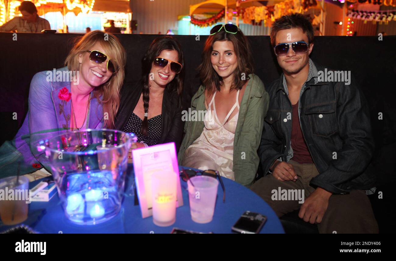 (L-R) Jenni Muro, Rebecca Resnik, Jamie Lynn Sigler and Rob Mays ...