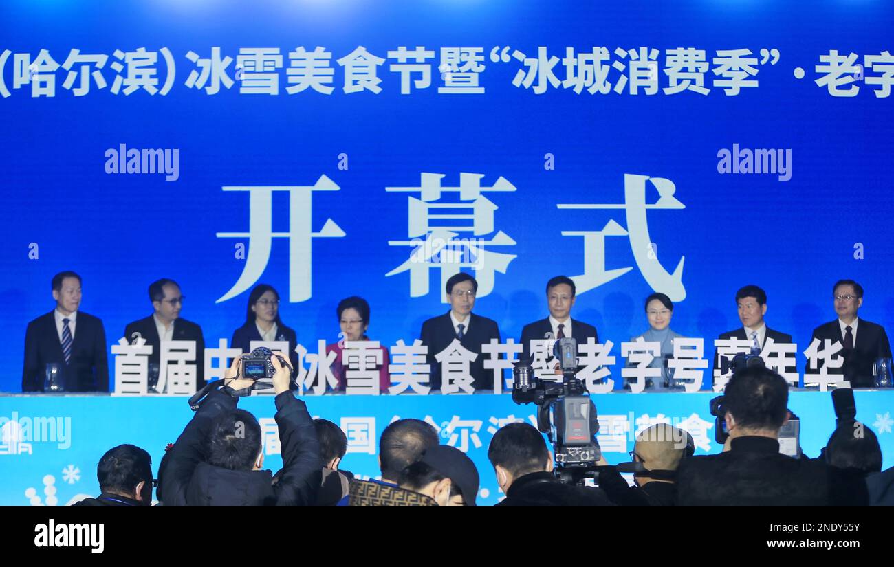 The first China (Harbin) Ice & Snow Food Festival kicks off in Harbin ...