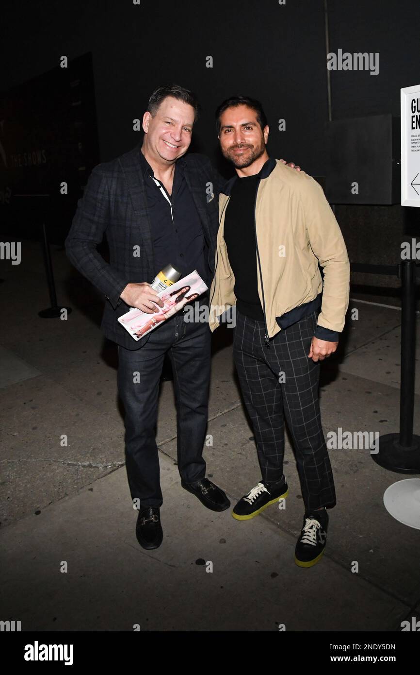 Michael Sokolow and Monte Bezell attend The Blonds AW23 Runway Show at ...
