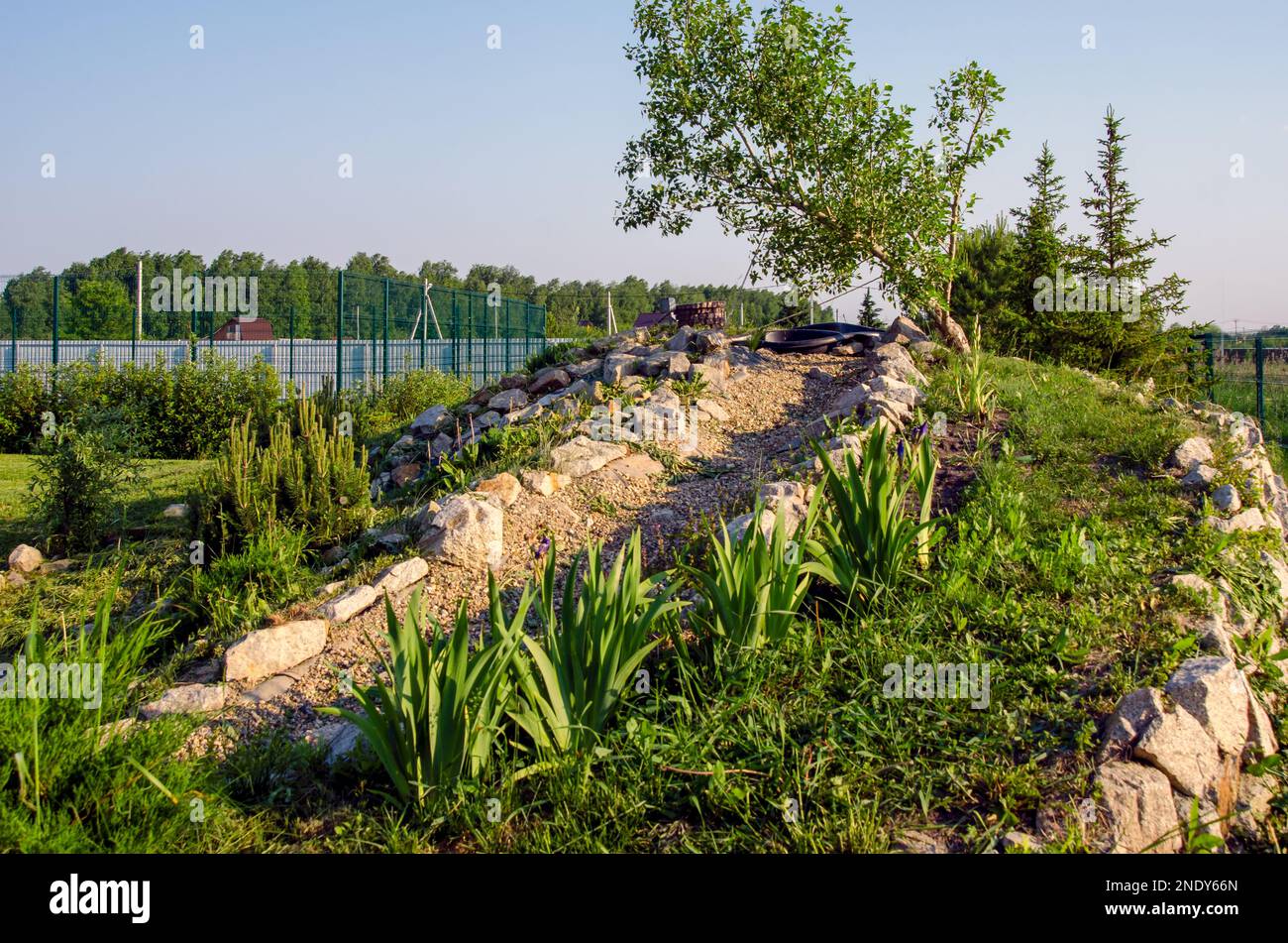 Slide garden house hi-res stock photography and images - Alamy