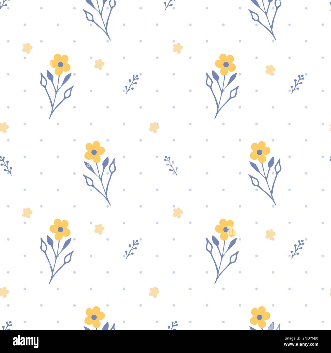 Vintage fabric tiny flowers Cut Out Stock Images & Pictures - Alamy