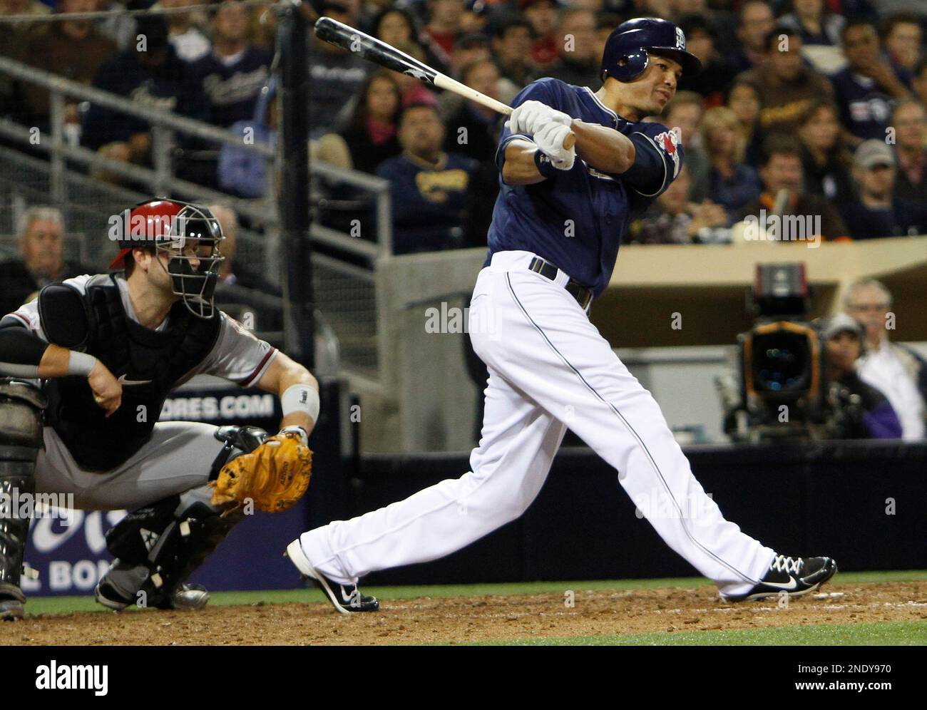 San Diego Padres' Will Venable in a baseball game Friday April 16, 2010 ...