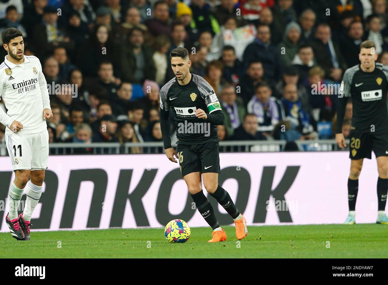 Madrid, Spain. 15th Feb, 2023. Fidel (Elche) Football/Soccer : Spanish ...