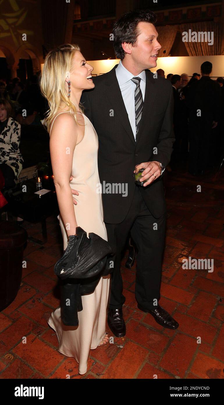 Ali Larter and Hayes MacArthurt attend Friends Without A Border's First ...