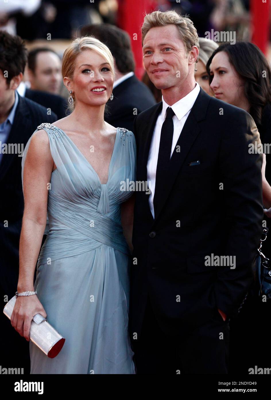 FILE - In this Jan. 23, 2010 file photo, Christina Applegate, left, and ...