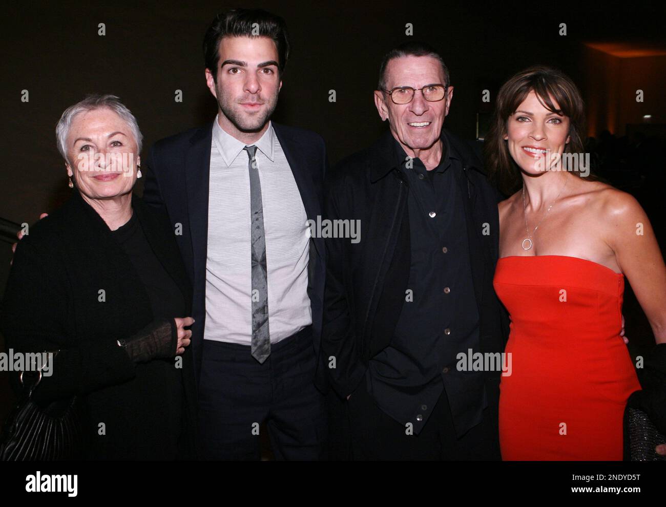 Zachary Quinto Leonard Nimoy