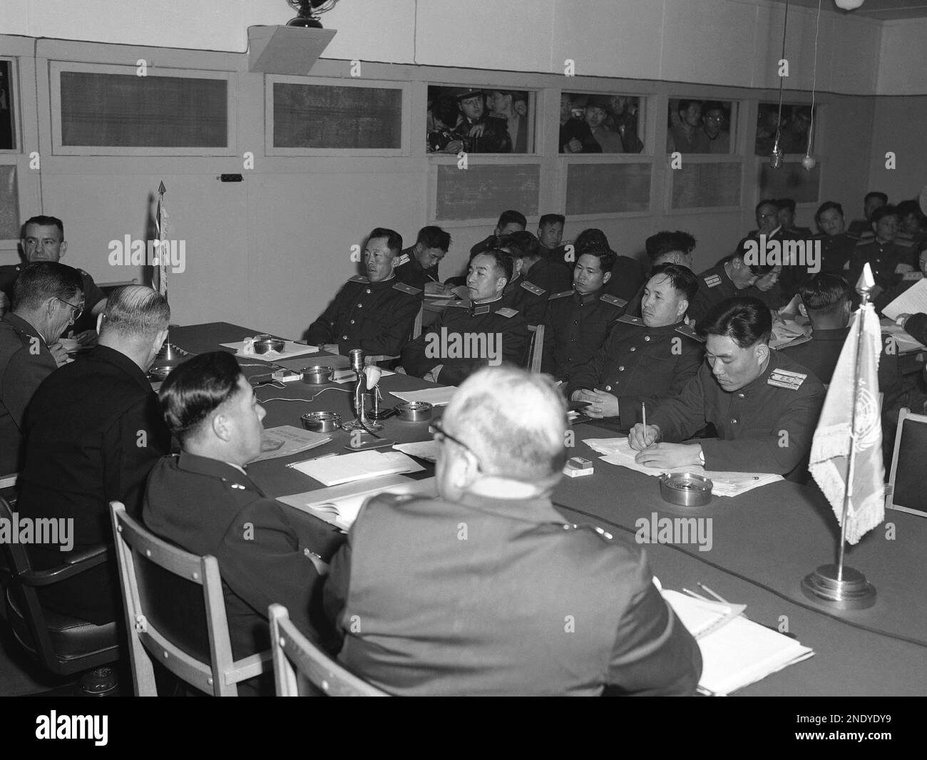 The 99th meeting of the UNC-communist joint military Armistice ...