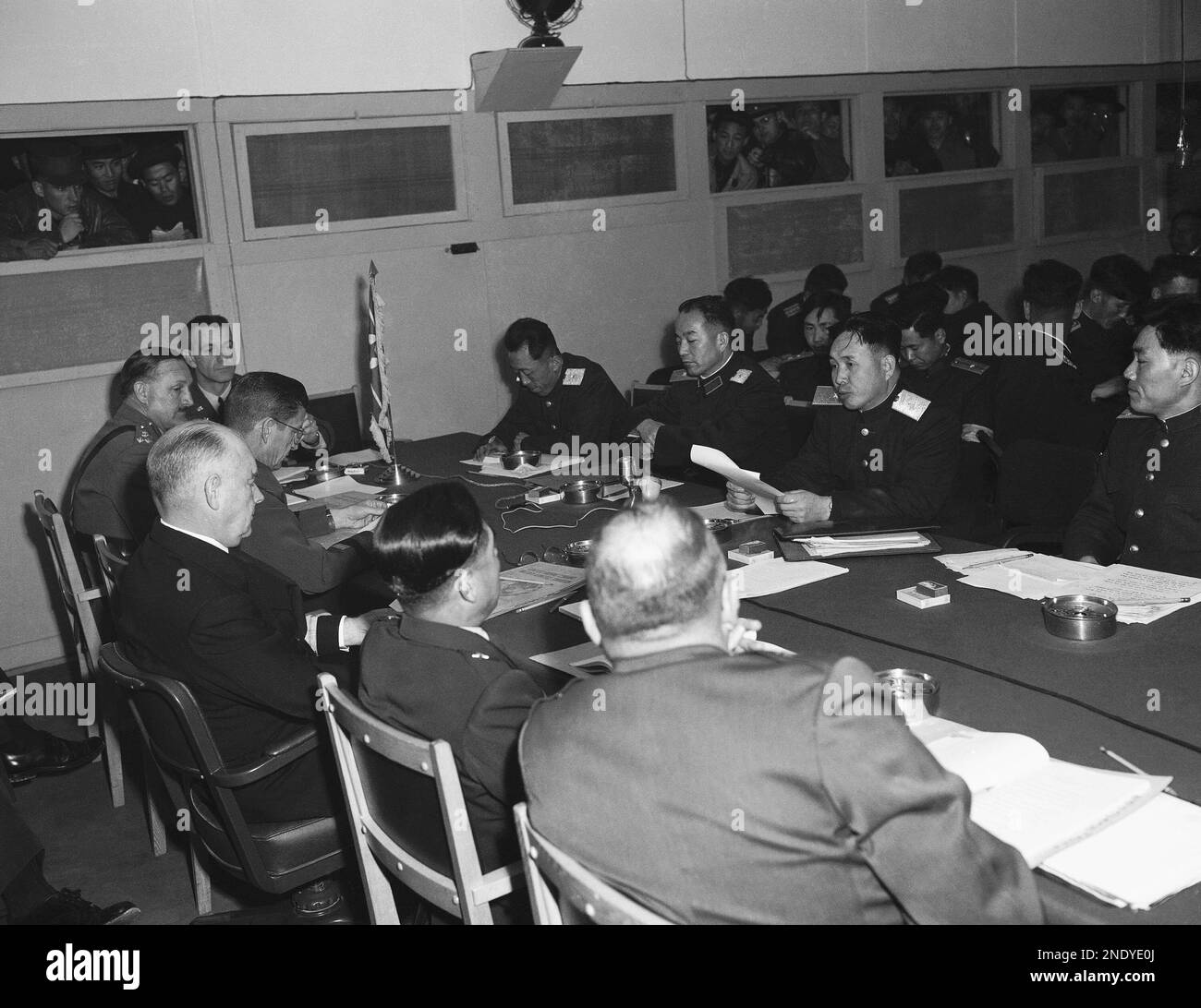 The 99th meeting of the UNC-communist joint military Armistice ...