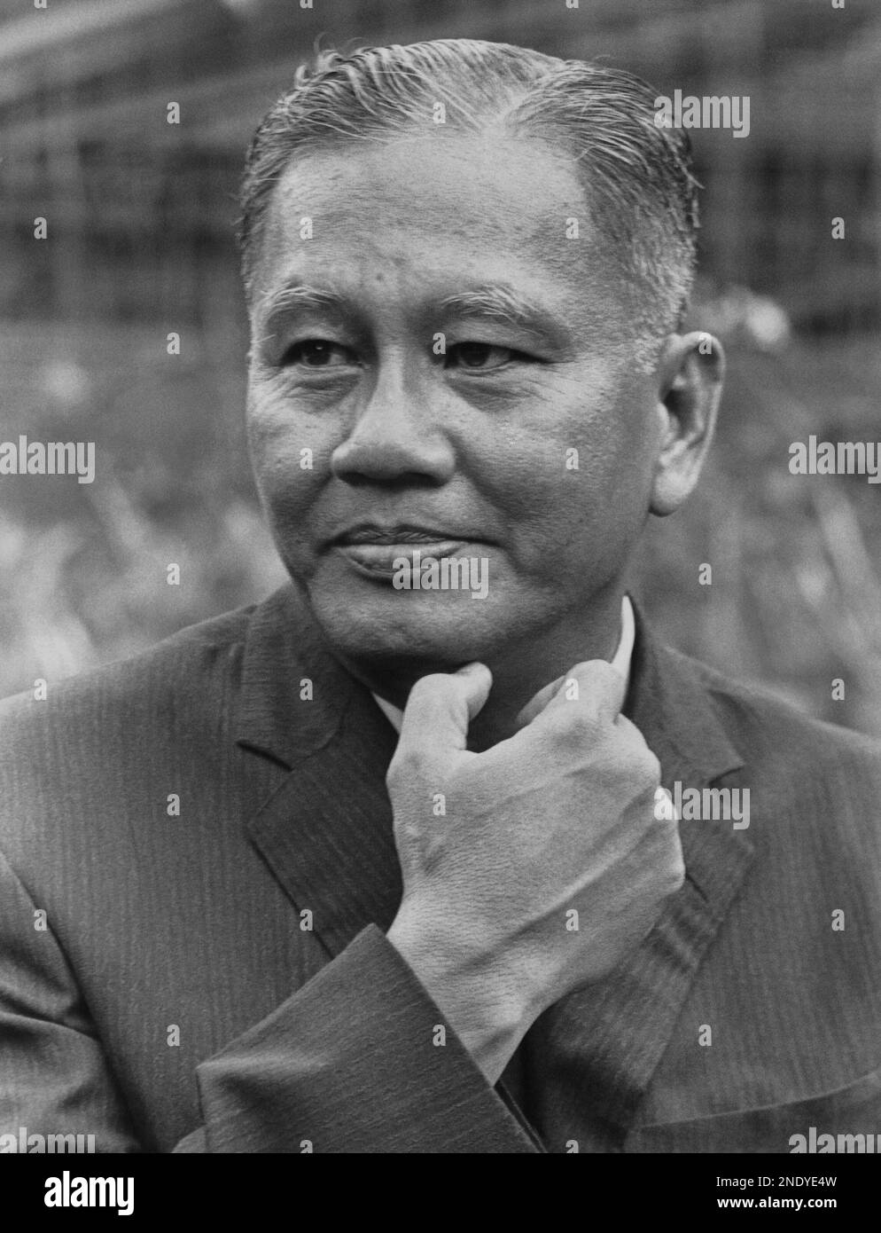 Former General Duong Van Minh, also known as “Big Minh”, is pictured on ...