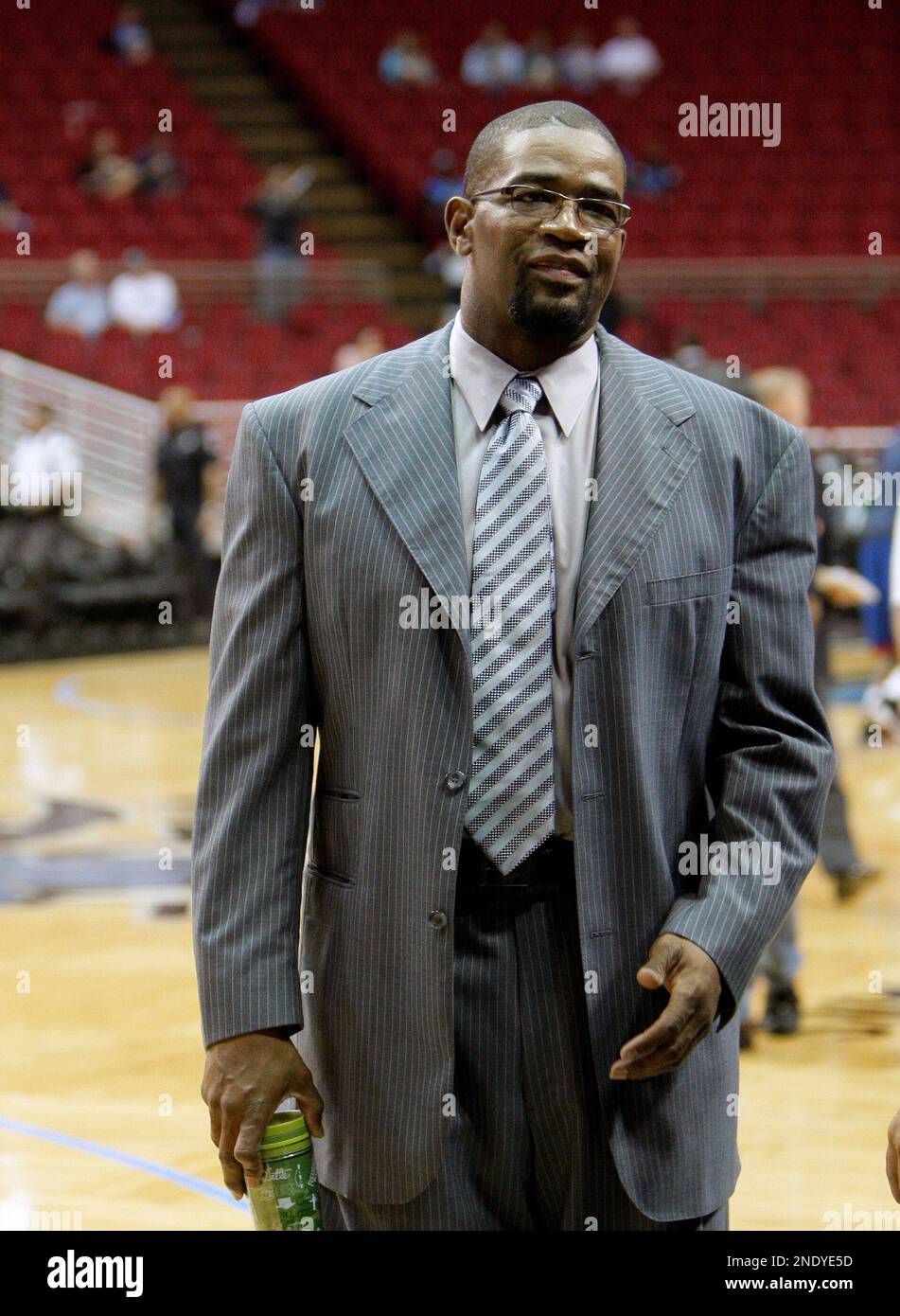 In this photo taken on April 14, 2010, Orlando Magic general manager ...