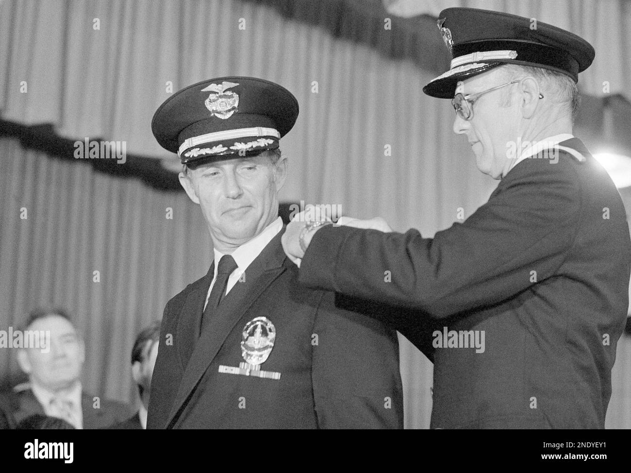 FILE - In this March 28, 1978 photo, Los Angeles' new police chief ...