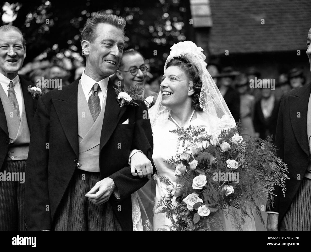 The wedding took place at St. Saviour’s, Highbury, London, on July 28 ...