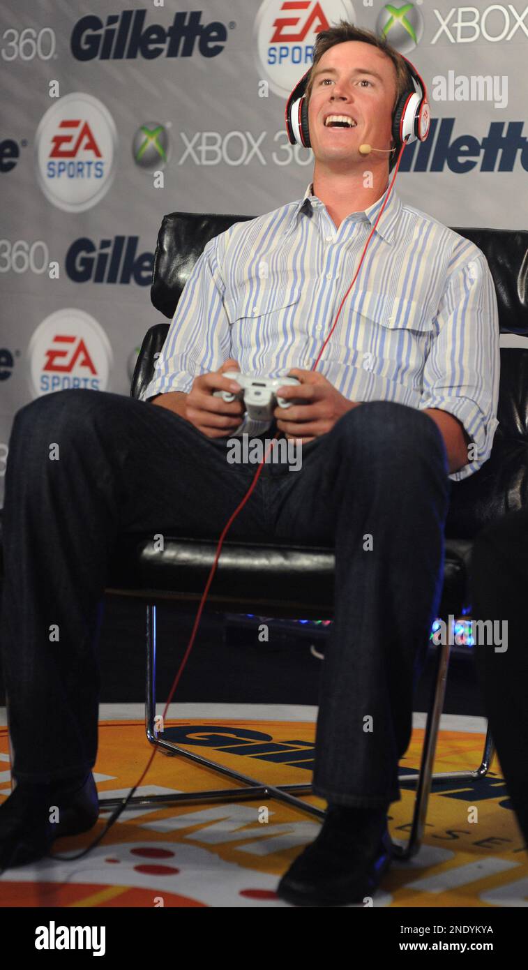 In this photograph taken by AP Images for Gillette, Atlanta Falcons ...
