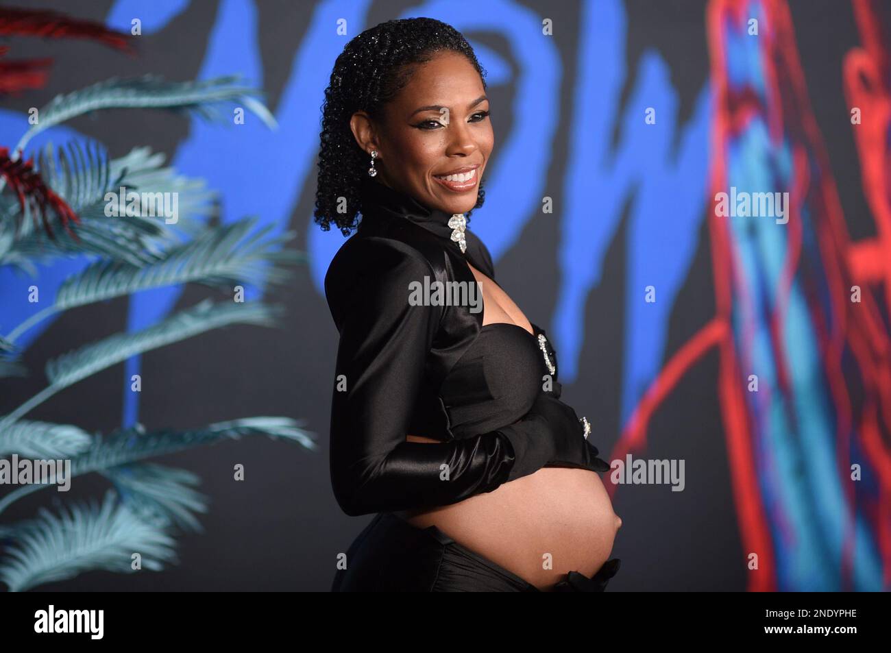 Angela Lewis arrives at the premiere of the sixth and final season of ...