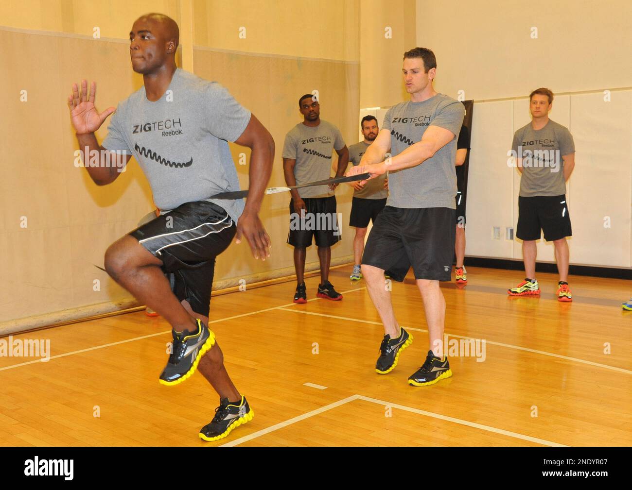 *COMMERCIAL IMAGE* In this photograph taken by AP Images for Reebok ...