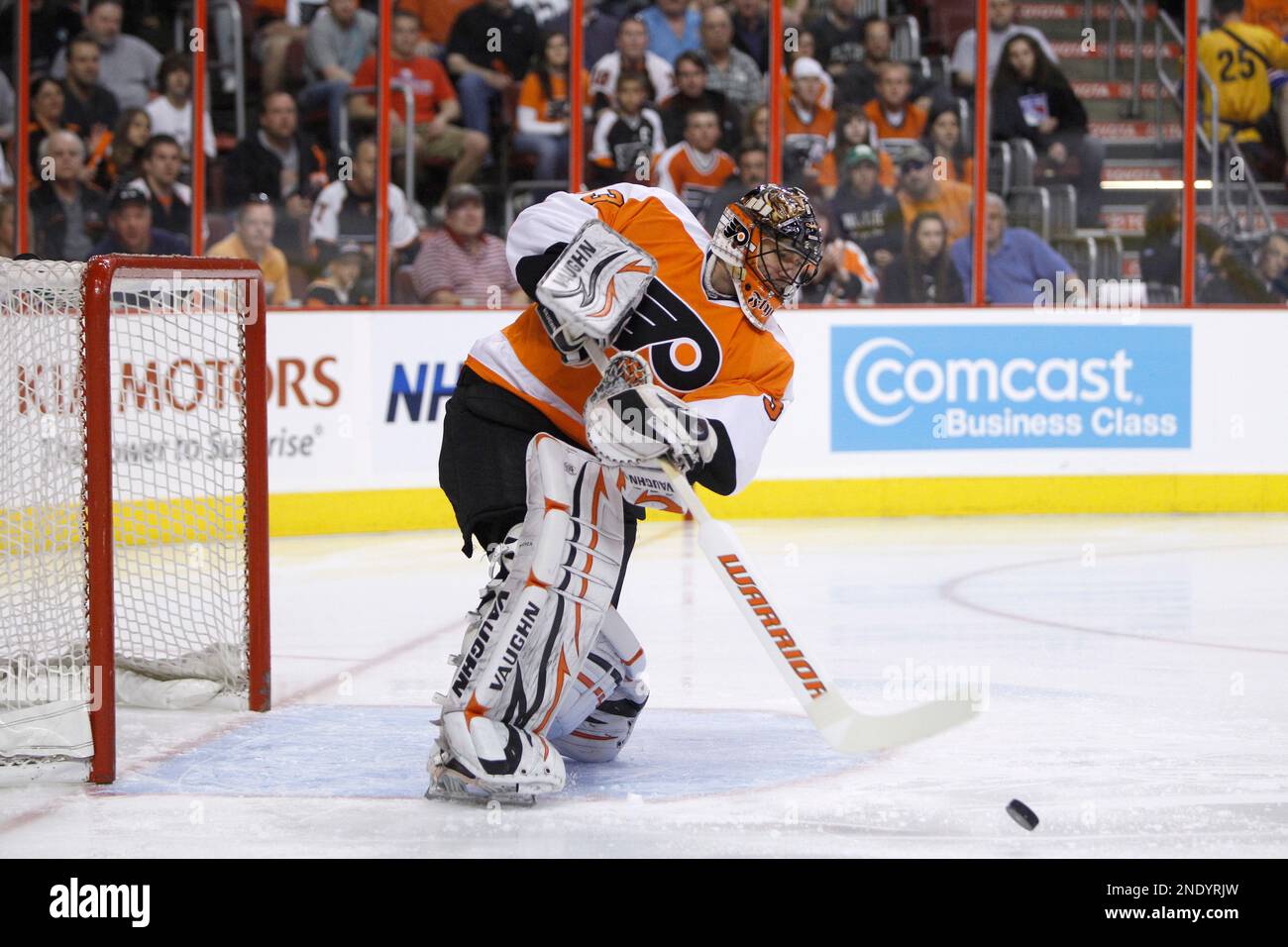 Philadelphia Flyers' Brian Boucher during an NHL hockey game against ...