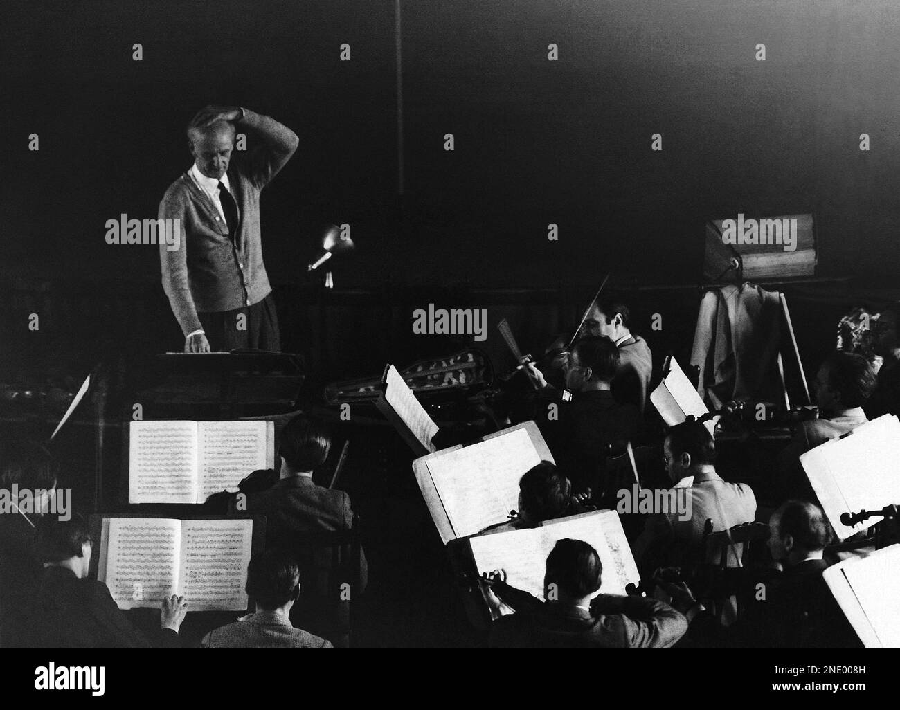 Dr. Wilhelm Furtwaengler, the German Orchestral conductor of the Berlin ...