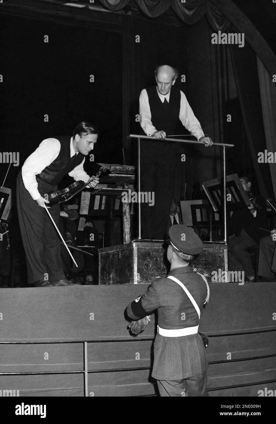 Dr. Wilhelm Furtwaengler, the German Orchestral conductor of the Berlin ...