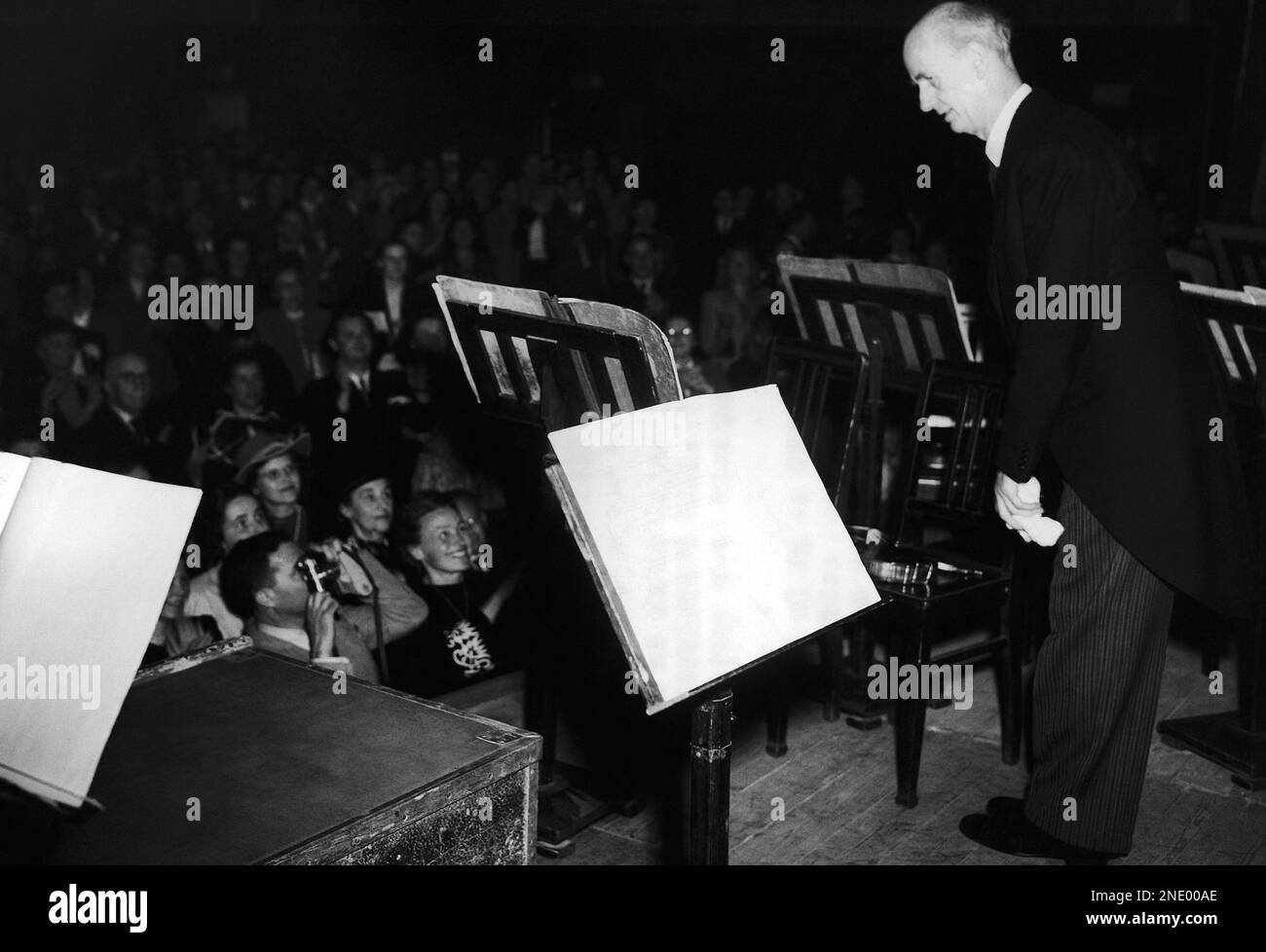 Dr. Wilhelm Furtwaengler, the German Orchestral conductor of the Berlin ...