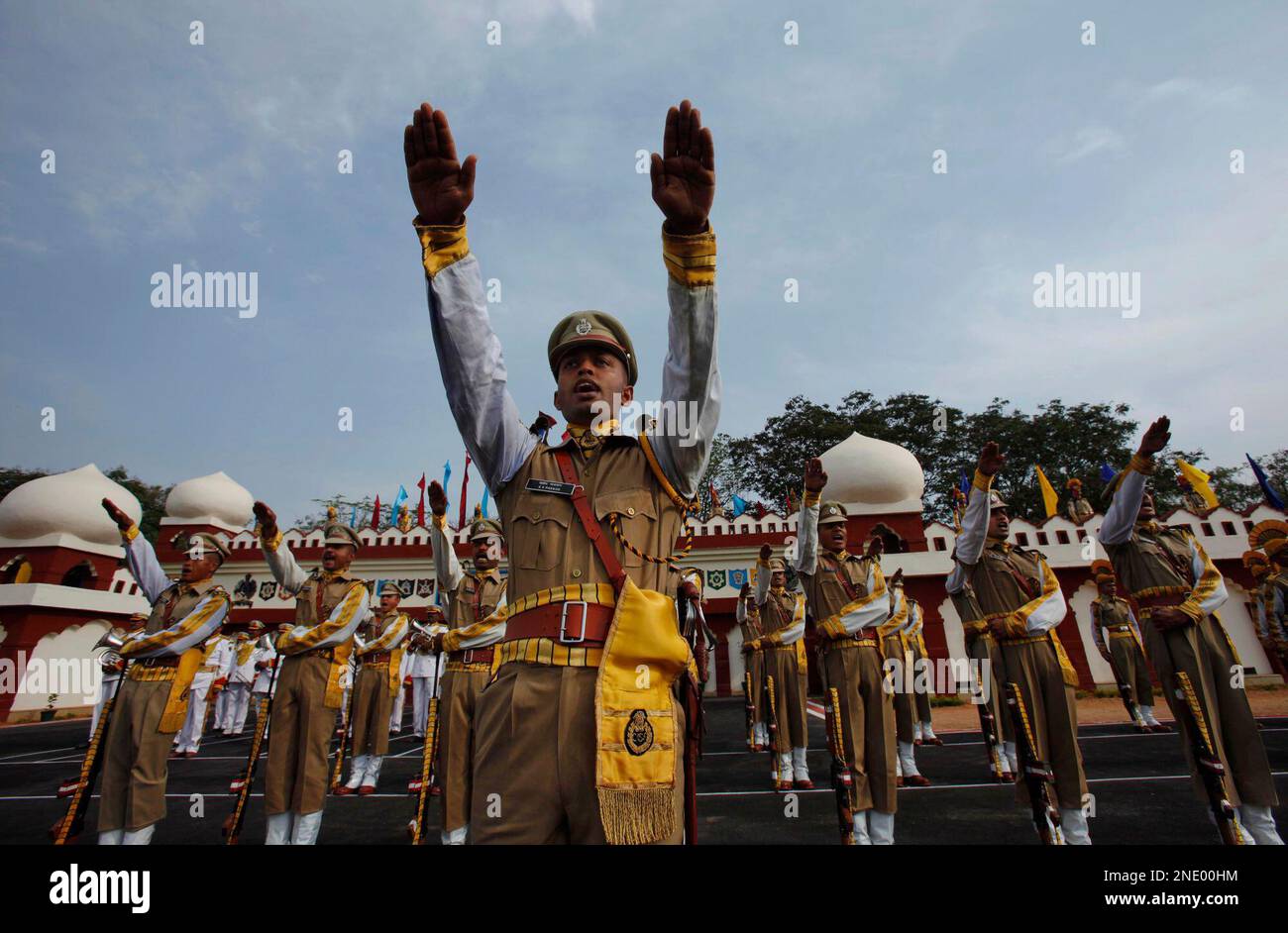 India's Central Industrial Security Force (CISF) assistant commandants ...