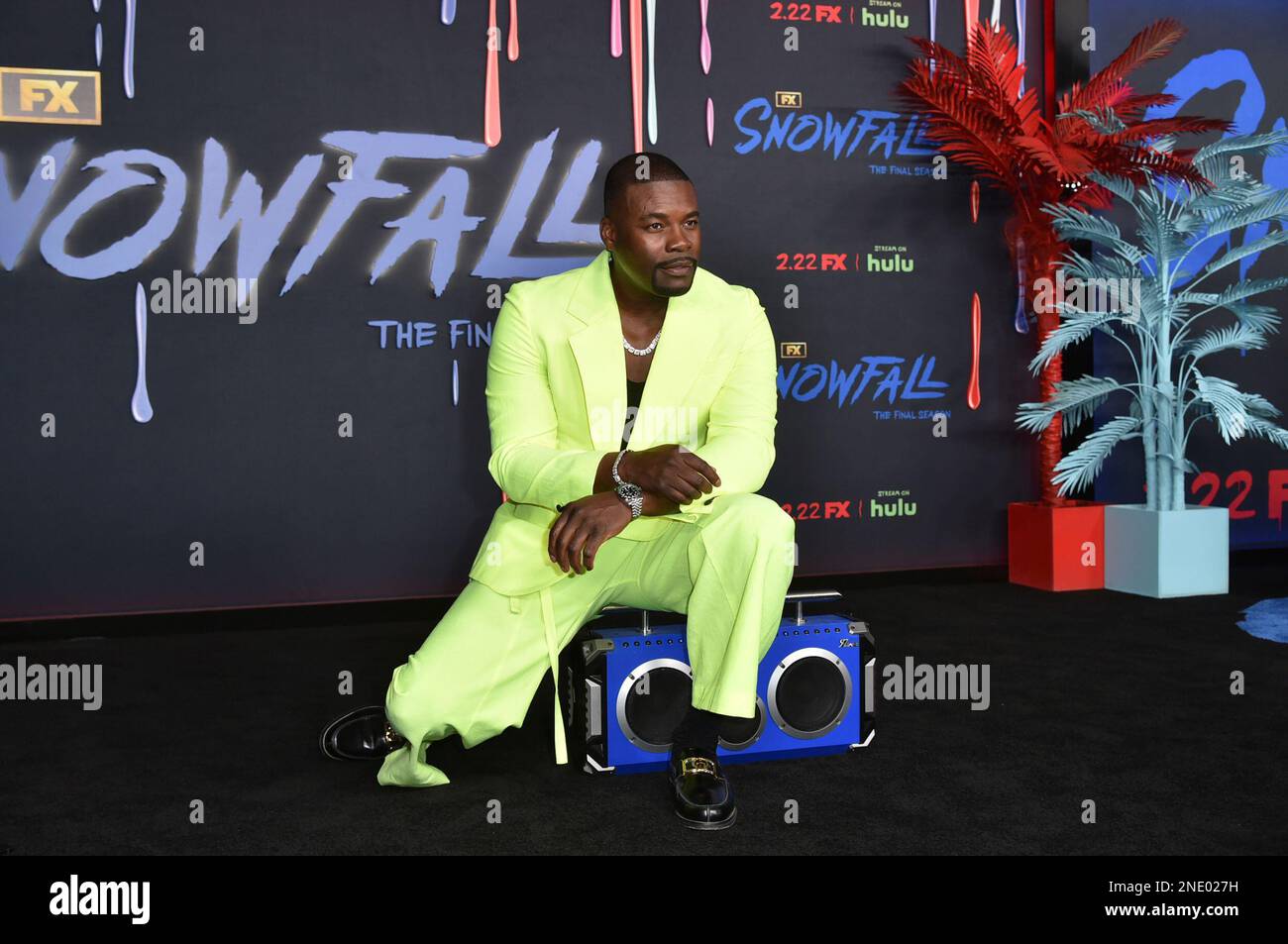 Amin Joseph arrives at the premiere of the sixth and final season of ...