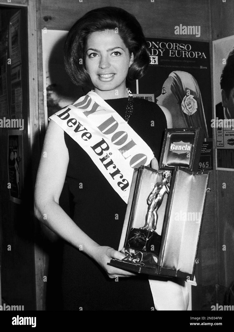 Princess Ira von Fuerstenberg, wearing the sash of “Lady Dolomite ...