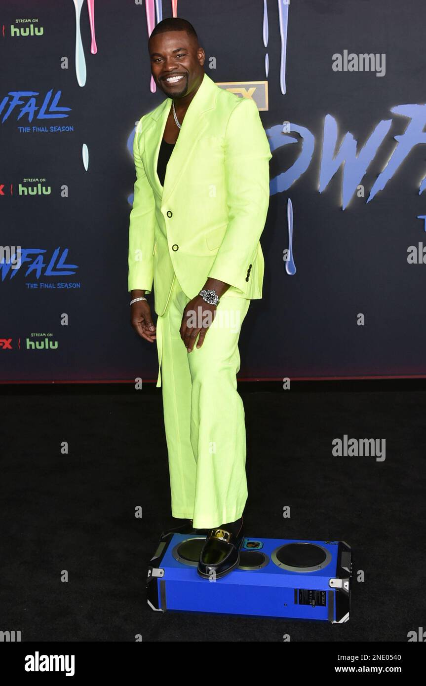 Amin Joseph arrives at the premiere of the sixth and final season of ...