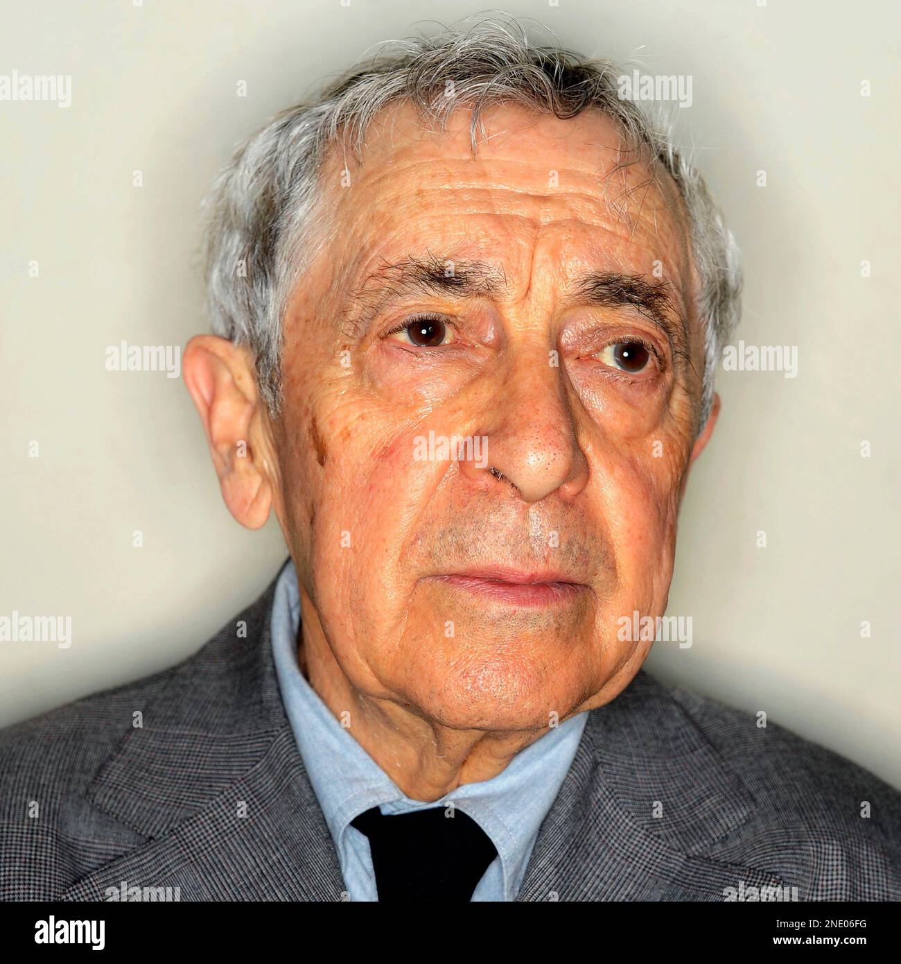 Holocaust survivor Bernard Gotfryd poses for a photo during the ...