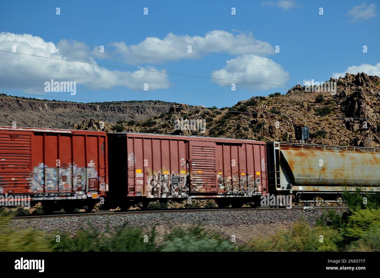 American frieght tain hi-res stock photography and images - Alamy