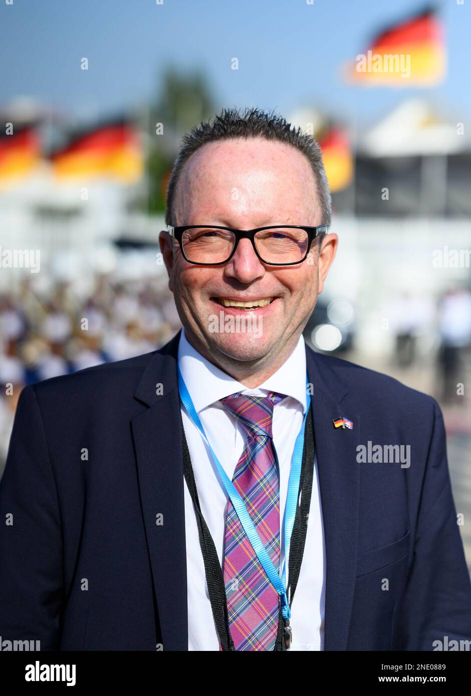 Phnom Penh, Cambodia. 16th Feb, 2023. Stefan Messerer, Ambassador of ...
