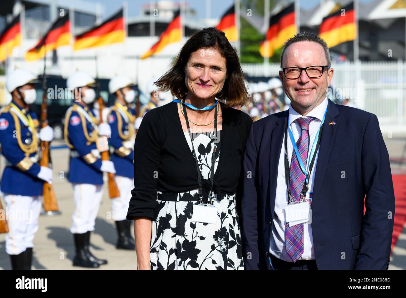 Phnom Penh, Cambodia. 16th Feb, 2023. Stefan Messerer, Ambassador of ...