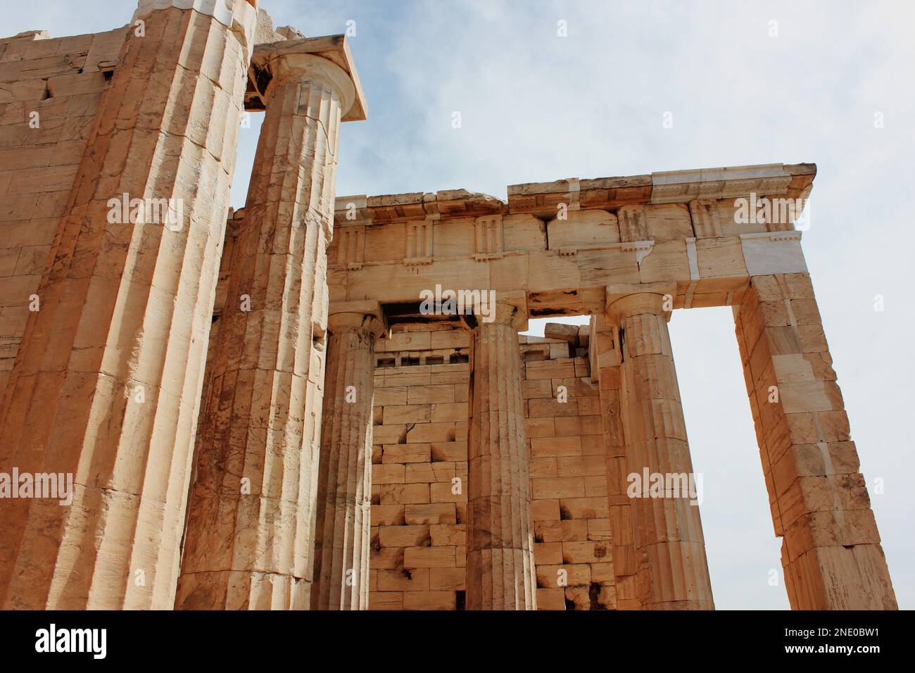 Parthenon temple, Acropolis in Athens, Greece Stock Photo - Alamy