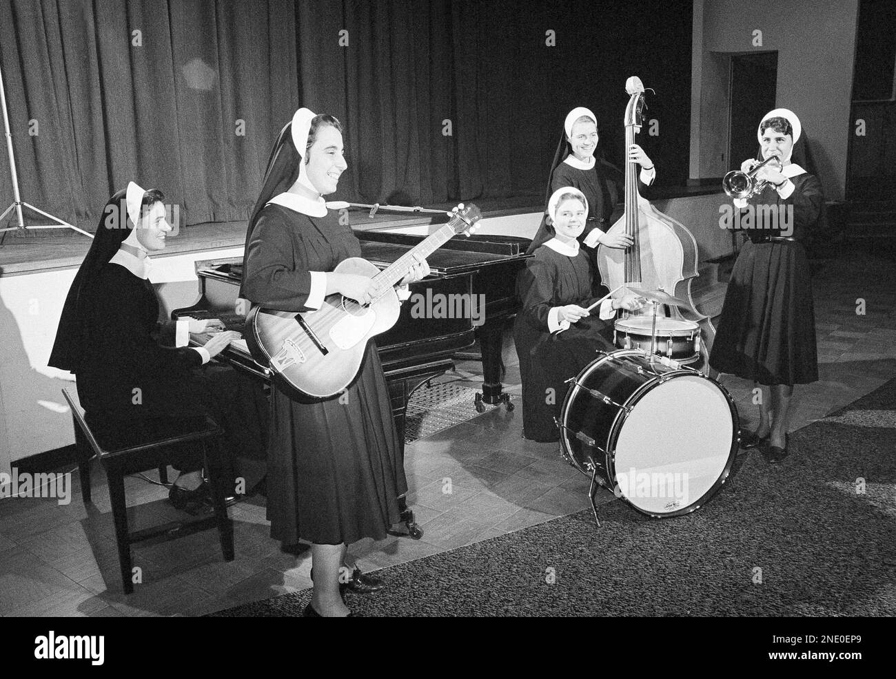 The Sisters of Mercy combo at Mater Misericordia Convent in Merion ...