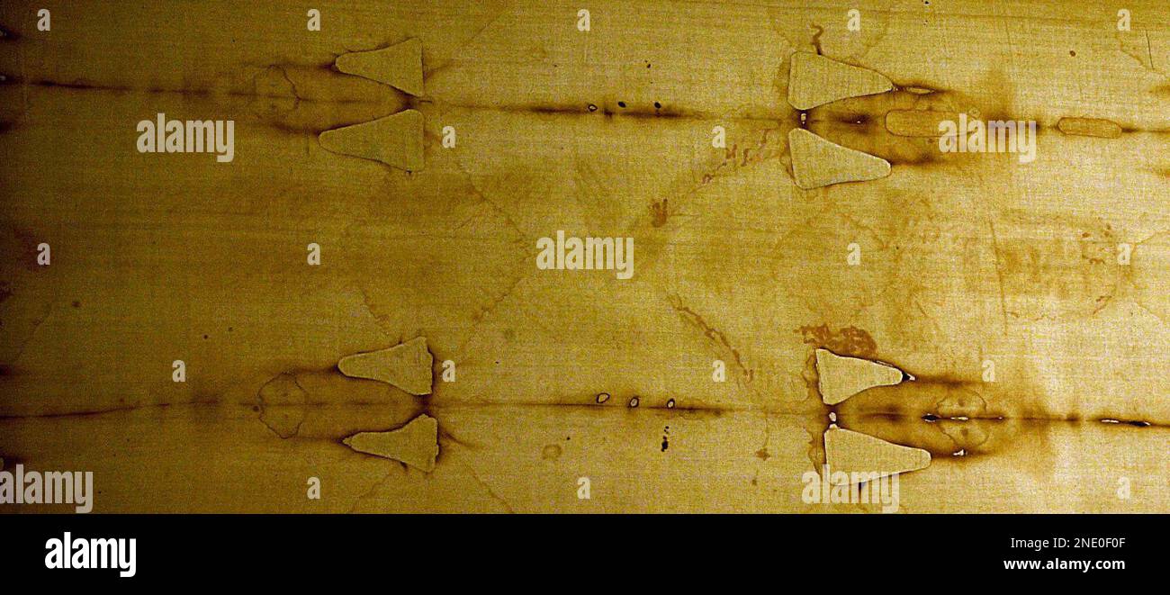 FILE - This Saturday, August 12, 2000 file photo shows the Holy Shroud ...